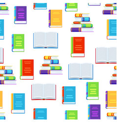 Science seamless pattern in flat design style Vector Image