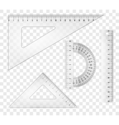 Rulers in centimeters Royalty Free Vector Image