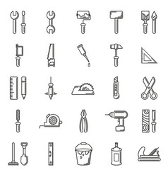 Art tools - seamless background pencil drawings Vector Image