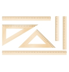 Rulers in centimeters Royalty Free Vector Image