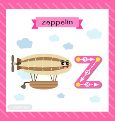 Letter r lowercase tracing transportations Vector Image