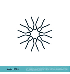 Allah and muhammad arabic letter icon logo Vector Image