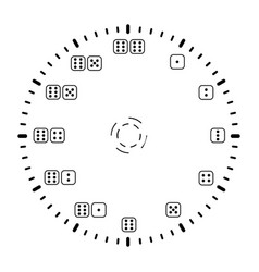 Clock face Royalty Free Vector Image - VectorStock