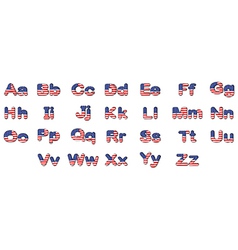 Cartoon letters Royalty Free Vector Image - VectorStock