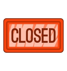 Closed signs hanging with chain Vector Image by Sarunyu_foto - Image ...