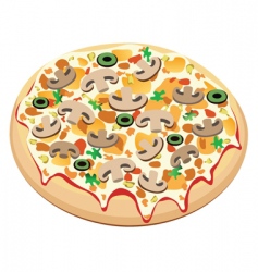 Pizza Royalty Free Vector Image - VectorStock