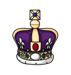 Coronation design Royalty Free Vector Image - VectorStock