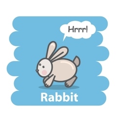 Cartoon happy rabbits collection Royalty Free Vector Image