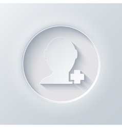 Light circle icon eps10 Royalty Free Vector Image