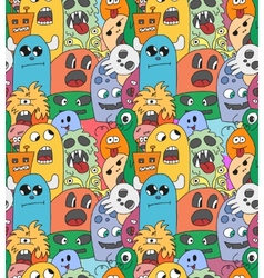 A monster in horror vector by iimages - Image #1574032 - VectorStock