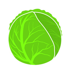 Cabbage logo design concept template Royalty Free Vector