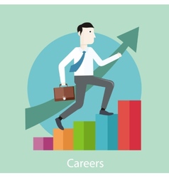 Career ladder Royalty Free Vector Image - VectorStock