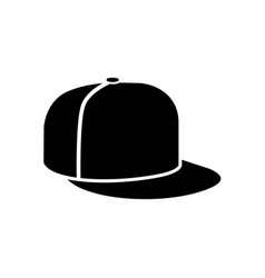 Yellow baseball cap icon Royalty Free Vector Image