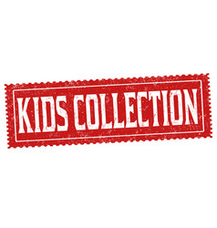 Kids only grunge rubber stamp Royalty Free Vector Image