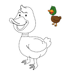 Educational game coloring book butterfly Vector Image