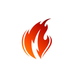 Fire fist logo Royalty Free Vector Image - VectorStock