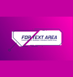 Callouts titles callout bar labels information Vector Image