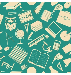 School background pattern Royalty Free Vector Image