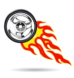 Fire flame design Royalty Free Vector Image - VectorStock