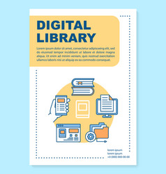 Dropshipping poster template layout online Vector Image