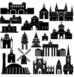 Architecture east Royalty Free Vector Image - VectorStock