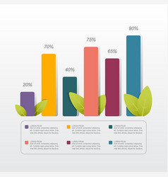 Increase diagram Royalty Free Vector Image - VectorStock