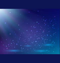 Blue shining magic light background Royalty Free Vector