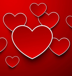 Paper love sign Royalty Free Vector Image - VectorStock