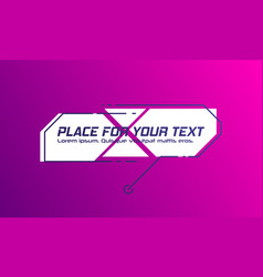 Callouts titles callout bar labels information Vector Image