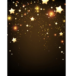 Defocused magic star background Royalty Free Vector Image