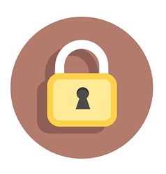 Lock and key icon Royalty Free Vector Image - VectorStock