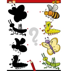 Whose are these shadows Royalty Free Vector Image