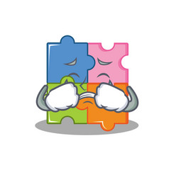 Cat toy soft stuffed animal in hand drawn style Vector Image