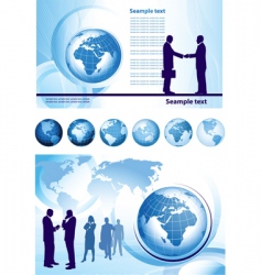 Global business Royalty Free Vector Image - VectorStock