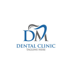 Logo dental care clinic dentistry for kids teeth Vector Image