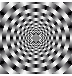 Tunnel optical illusion Royalty Free Vector Image