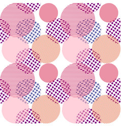 Seamless viva magenta pattern color of 2023 year Vector Image
