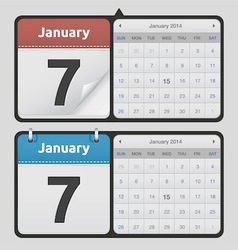 Calendar sign white icon Royalty Free Vector Image