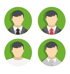 Man constructor body avatar creator cartoon Vector Image