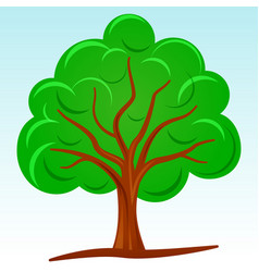Set of simple tree Royalty Free Vector Image - VectorStock