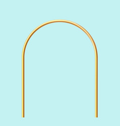 Golden east arch Royalty Free Vector Image - VectorStock