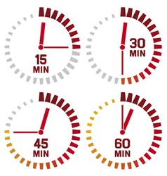 45 minutes vector by Ylivdesign - Image #849740 - VectorStock