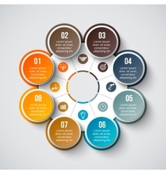 Number 8 vector by ksym - Image #447311 - VectorStock