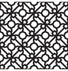 Bamboo seamless japanese pattern on green Vector Image