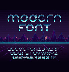 Number seventy-six gold light up block wall Vector Image