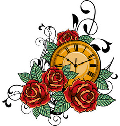 Pink round roses icon Royalty Free Vector Image