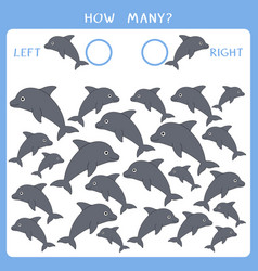 Educational math game for kids Royalty Free Vector Image