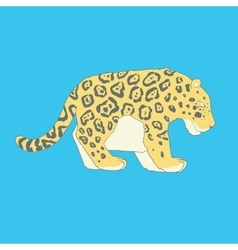 Cute jaguar cub Royalty Free Vector Image - VectorStock
