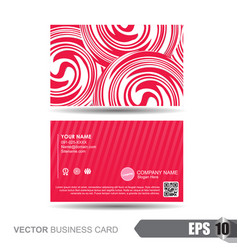 Business cards with a textured background Vector Image