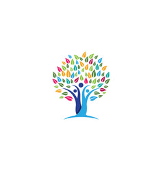 Family tree template with mom dad and kid icons Vector Image